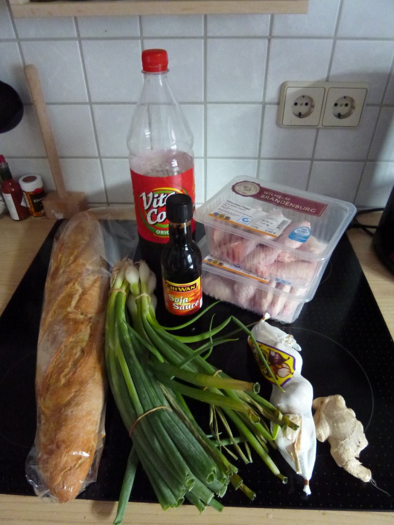 Cola - Chicken Wings - Katja´s Bücher und Rezepte